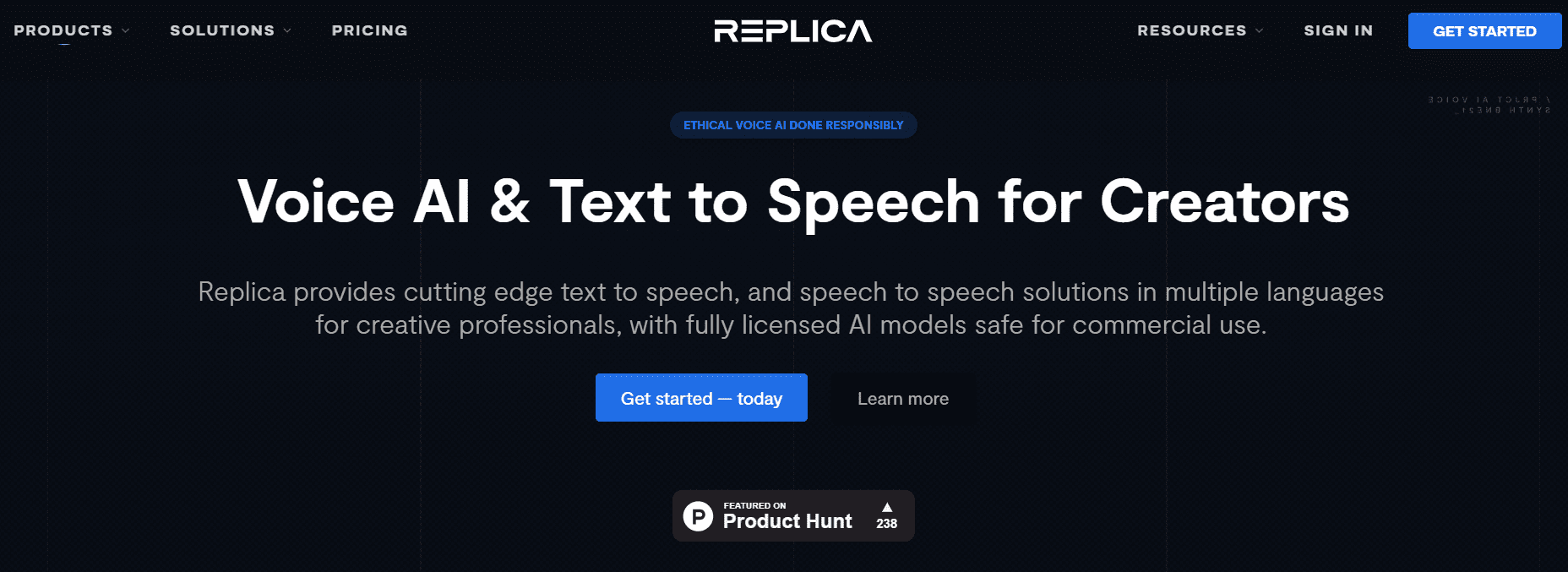 Replica Studios - Features, Review, and Pricing Plan | Techidology