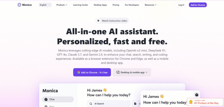 Monica AI Review : Features, Use Cases, Pros, Cons & Pricing Techidology